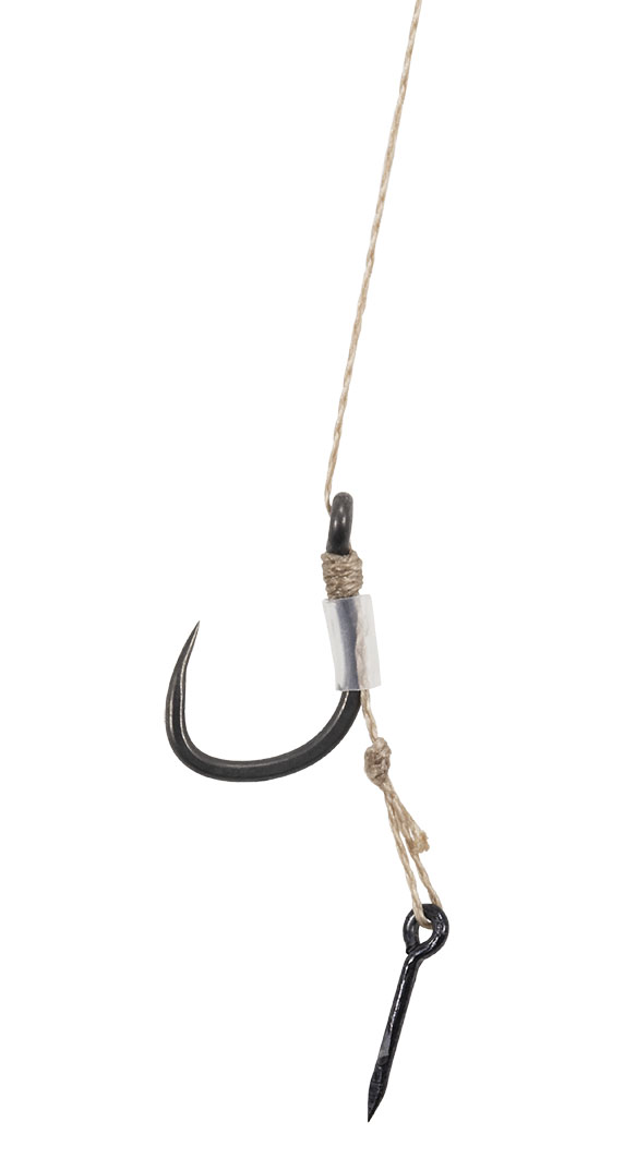 Mikado PRZYPON MF - MF14 Z IGŁĄ - hak bez zadziora nr 12 / plecionka: 0.12mm/10cm - op.8szt ...